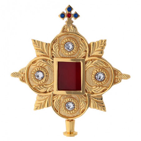 Relicario para guardar reliquias de santos.