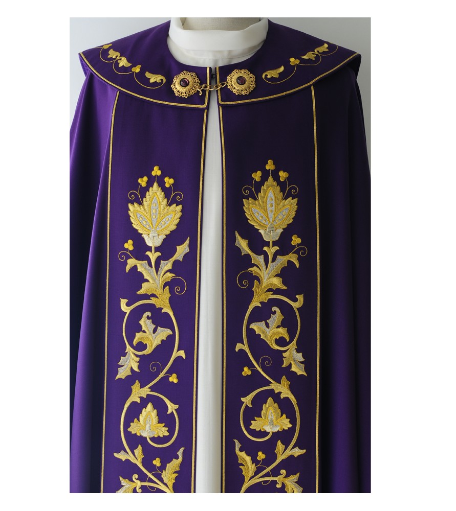 Capa pluvial para sacerdote -ROPA SACERDOTAL-